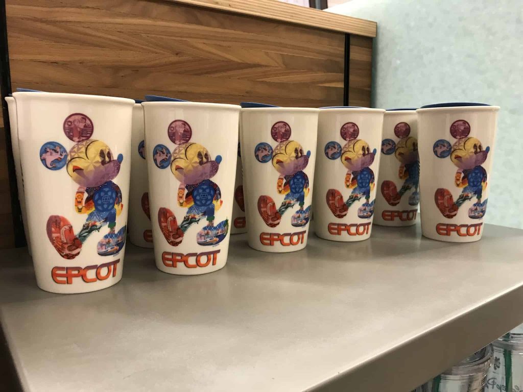PHOTOS: New Epcot Starbucks Tumbler Celebrates 35 Years of Discovery ...