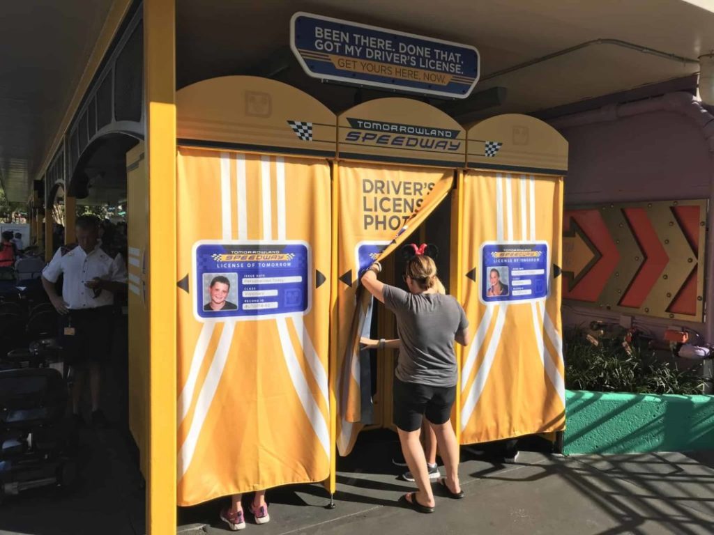 PHOTOS: New PhotoPass Driver’s License Kiosks at Tomorrowland Speedway ...