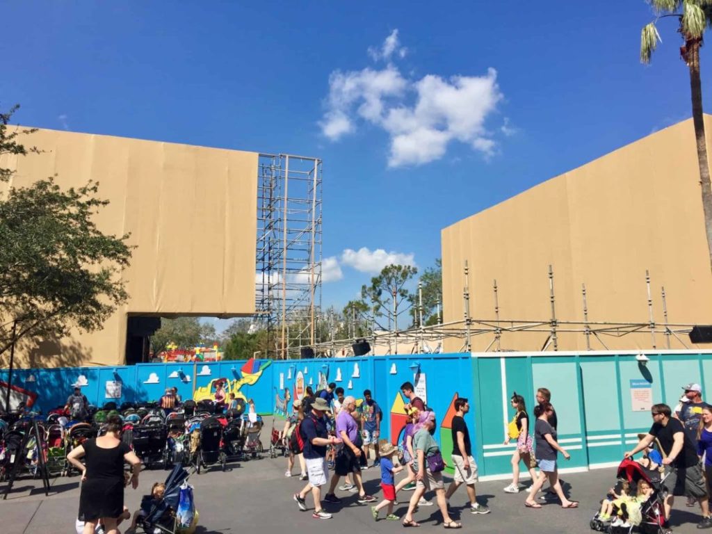 PHOTOS: Soundstage 4 Completely Demolished for Toy Story Land Entrance ...